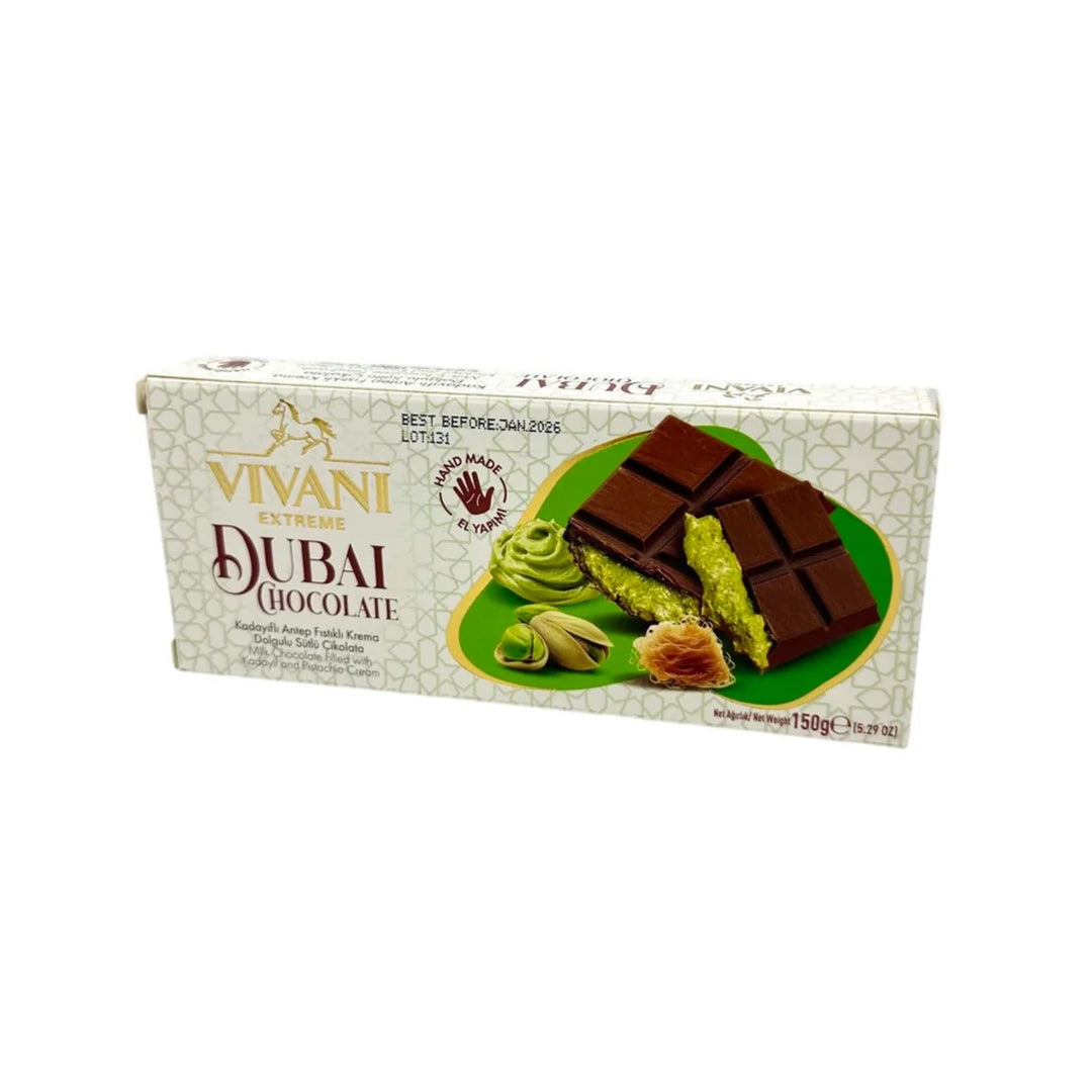 Vivani Extreme Dubai Chocolate Bar – European Tastees